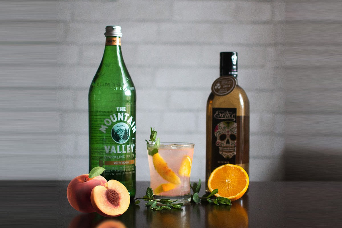 Sparkling White Peach Cocktail Recipe